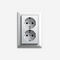 Power socket - Gira - double / wall-mounted / contemporary