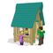 Outdoor playhouse - NRO404 - KOMPAN - floor-mounted
