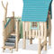 Outdoor playhouse - NRO409 - KOMPAN - floor-mounted