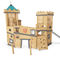 Playground structure - CASTLES - KOMPAN - robinia / modular