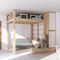 Loft bed - RISING - Cinius - double / contemporary / child's