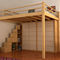 Loft bed - YEN - Cinius - double / contemporary / custom
