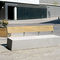 Contemporary public bench - ZUERA - Escofet - pine / concrete / metal