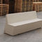 Contemporary public bench - ZUERA - Escofet - pine / concrete / metal