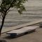 Contemporary public bench - WAVE - Escofet - concrete / without ...