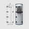 Pellet hot water tank - FRESH - Sonnenkraft Gmbh - free-standing ...
