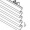 Strip cladding - LINIUS® L.033.01 - RENSON - aluminum / gypsum plaster ...