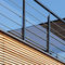 Glass railing - Polimer Tecnic - polycarbonate / acrylic / glass panel