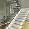 Half-turn staircase - GO UP - Siller Stairs - composite step / steel ...
