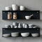 Wall-mounted shelf - VIPP921 - VIPP - contemporary / aluminum ...