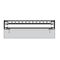 Surface-mounted light fixture - KARIA - EMFA - RGB LED / rectangular / IP65