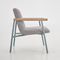 Contemporary chair - ROUTES - Teknion - fabric / steel base / commercial