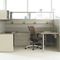 Floor-mounted office divider - LEVERAGE - Teknion - desk mounted ...