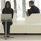 Modular upholstered bench - TEKNION DNA - Teknion - contemporary ...