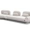 Modular sofa - Sospiro - maxdivani - white / beige / fabric