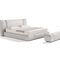 Double bed - Ember - maxdivani - contemporary / upholstered / with headboard