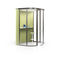 Acoustic privacy office space - ESTEL - glazed / for meeting / glass