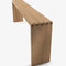 Contemporary console table - FRAME - Riva 1920 - solid wood / solid wood base / rectangular