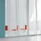 Removable partition - SYNCHRONE - Clestra - modular / glazed / metal