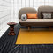Contemporary rug - NOW - BRASS - BOLON - plain / polyester / PVC