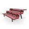 Mobile stadium seating - Wembley Par - NOLA INDUSTRIER - pine / oak / beech
