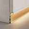 White baseboard - Novorodapie Eclipse® Shadow - EMAC - black / golden ...