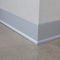 Aluminum baseboard - NOVORODAPIE® L ALUMINIO - EMAC - rounded
