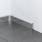 Stainless steel baseboard - NOVORODAPIE® ACERO - EMAC - rounded / acoustic