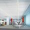 Mineral fiber suspended ceiling - HALCYON™ LOGIX™ - USG - fiberglass ...