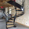 Spiral staircase - SNAKE - Trescalini - helical / circular / oak step