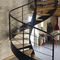 Spiral staircase - SNAKE - Trescalini - helical / circular / oak step