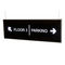 Orientation signage plate - Vista Light - Vista System - hanging ...