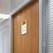 Door signage plate - Vista Square - Vista System - wall-mounted ...