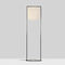 Floor-standing lamp - STEEMAN - Kevin Reilly Collection - frosted glass / contemporary / corded