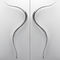 Door pull handle - ALTO - Philip Watts Design - brass / aluminum / bronze