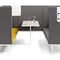 Meeting concentration room - LONGO - Actiu - modular / aluminum