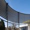 Aluminum solar shading - AEROFOIL FINS - Levolux - steel / extruded ...