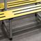 Contemporary locker room bench - Venesta - wooden / steel / without ...