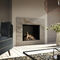 Closed gas hearth - DRU Global 70XT BF - DRU - 1-sided / steel / glass