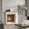 Closed gas hearth - DRU Global 70XT BF - DRU - 1-sided / steel / glass