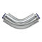 Aluminium ventilation aperture silencer - CF - TROX - mineral wool