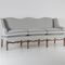 Traditional sofa - FELIX - William Yeoward - gray / fabric / 3-seater