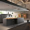 Contemporary kitchen - CORTINA - Biefbi Cucine - lacquered wood / iron ...