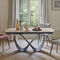 Contemporary dining table - TOPAZE - Meubles Célio - ceramic / metal ...