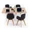 Contemporary conference table - CONVO - Orange Box - wooden ...