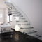Straight staircase - New Living srl - contemporary / glass steps ...