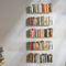 Wall-mounted shelf - BBL-JUDD-B - TEEbooks - contemporary / steel