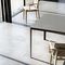 Contemporary dining table - FILO - LEMA Home - cement / sheet metal ...
