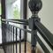 Carbon fiber railing - GRANDE FORGE - with bars / indoor / for stair