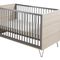 Single baby bed - MARIT - Geuther - contemporary / beech / metal